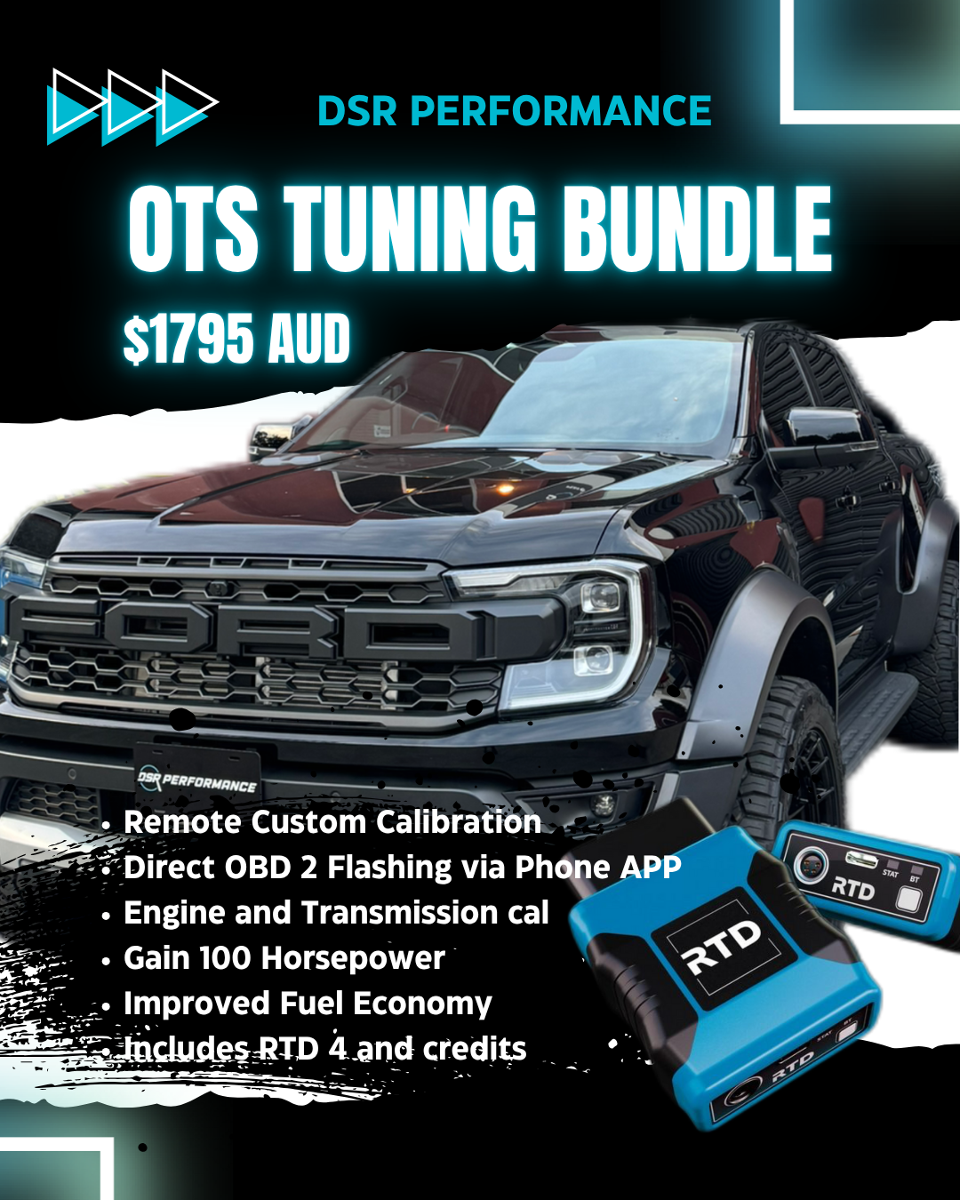 Next Gen Ranger Raptor OTS Tuning Bundle – DSR Performance